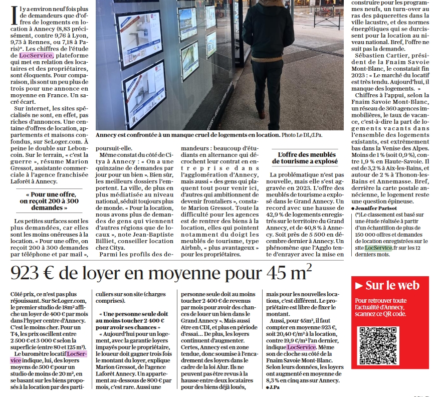 Revue de presse LocService