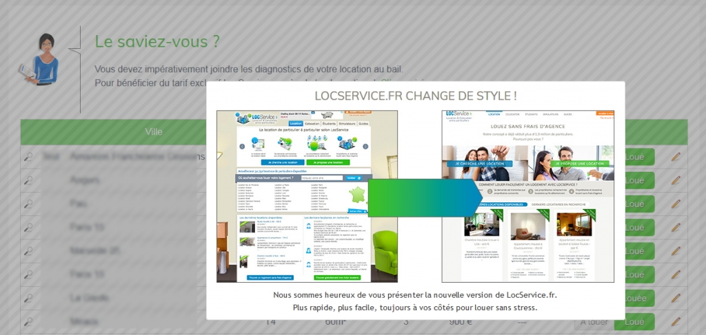LocService.fr fait peau neuve ! - Blog LocService